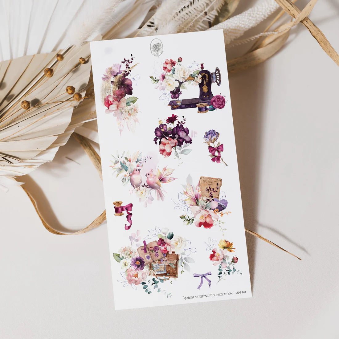 Sticker Sheets: FC March Design | Sewing Kit Large Icons – Favourite ...