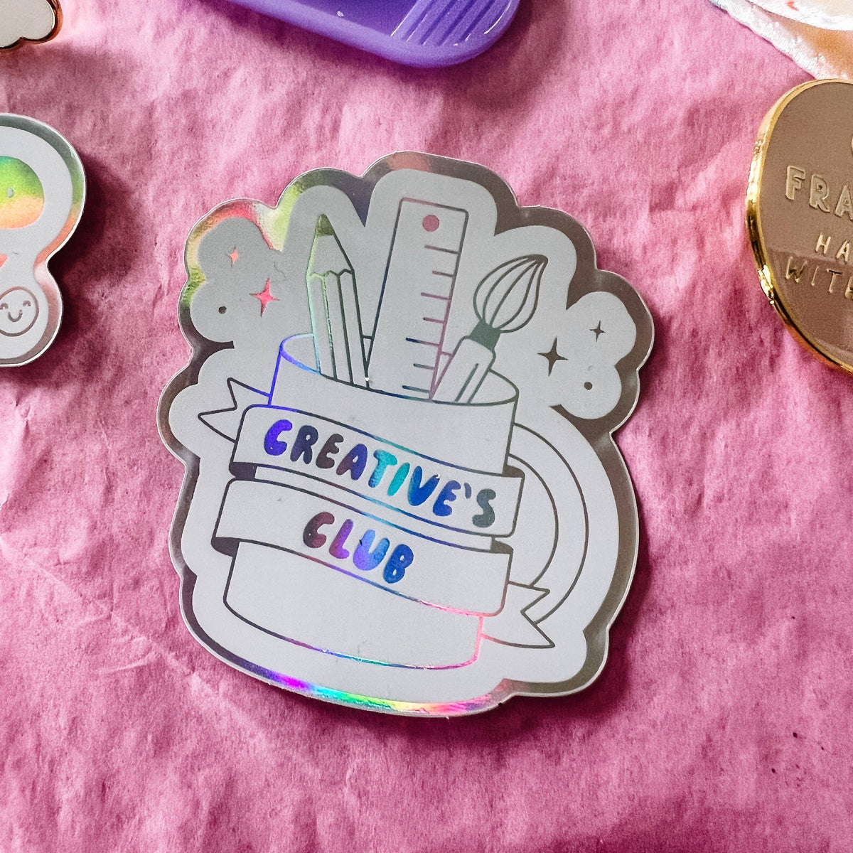 Vinyl Sticker: Creatives Club – Favourite Things Collective