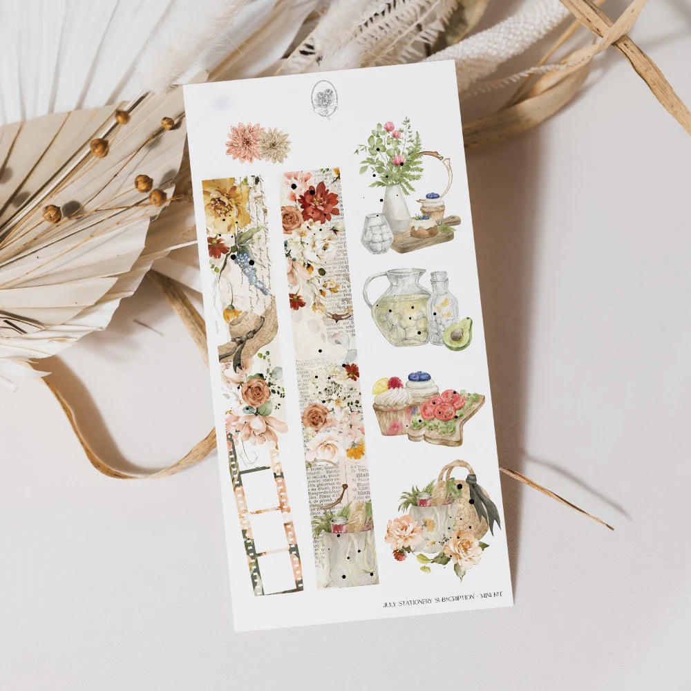 Sticker Sheets: FC July Design | Functional Page – Favourite Things ...