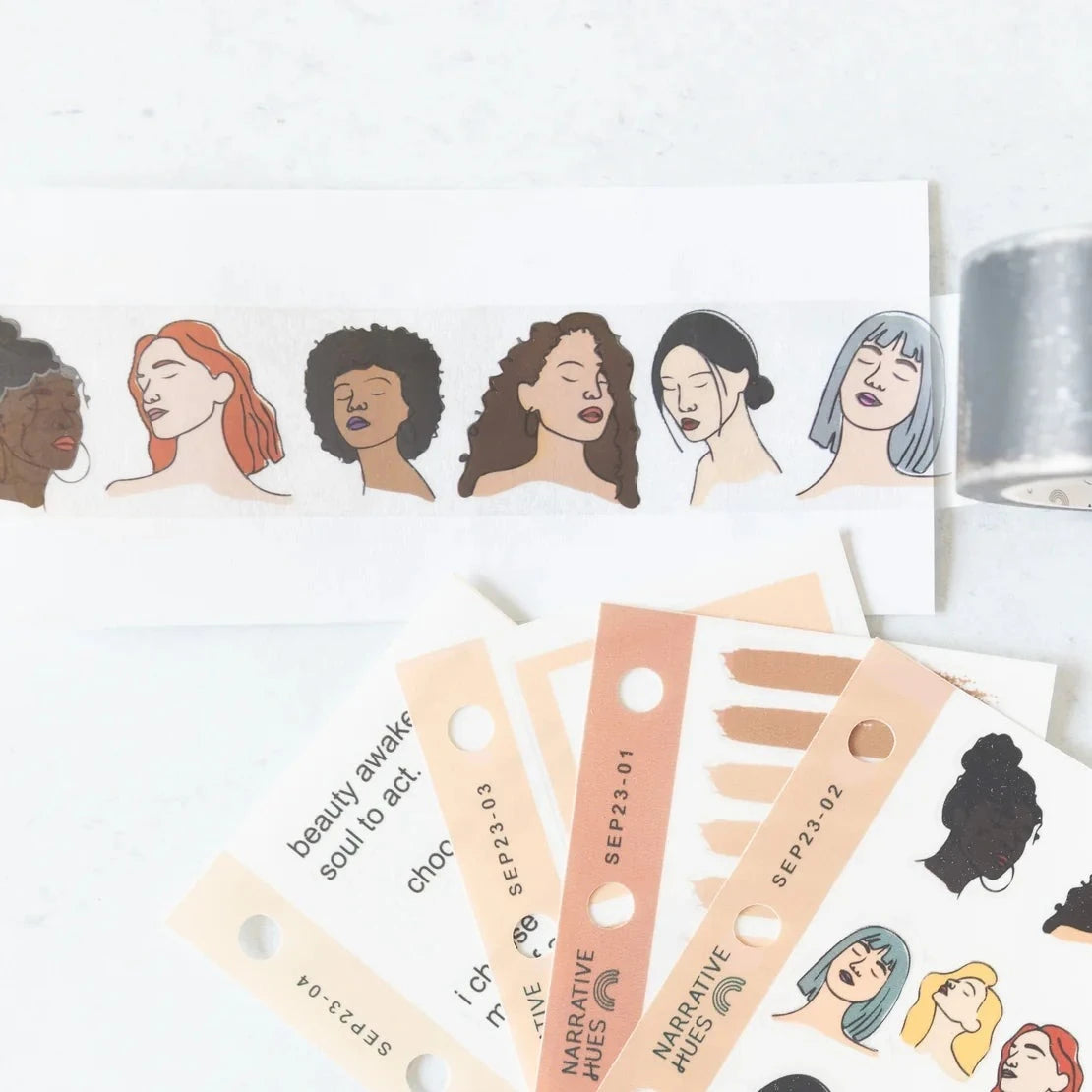 Washi | Perforated Tape: Skin | XL – Favourite Things Collective