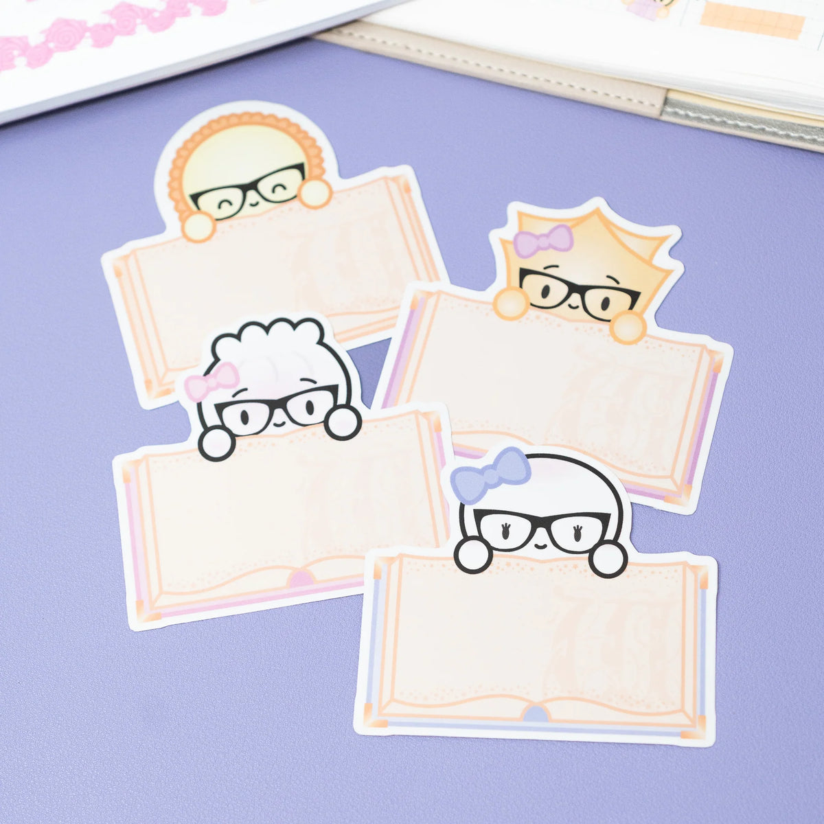 Vinyl Sticker: Library Book Nameplate | Set Of Four – Favourite Things ...