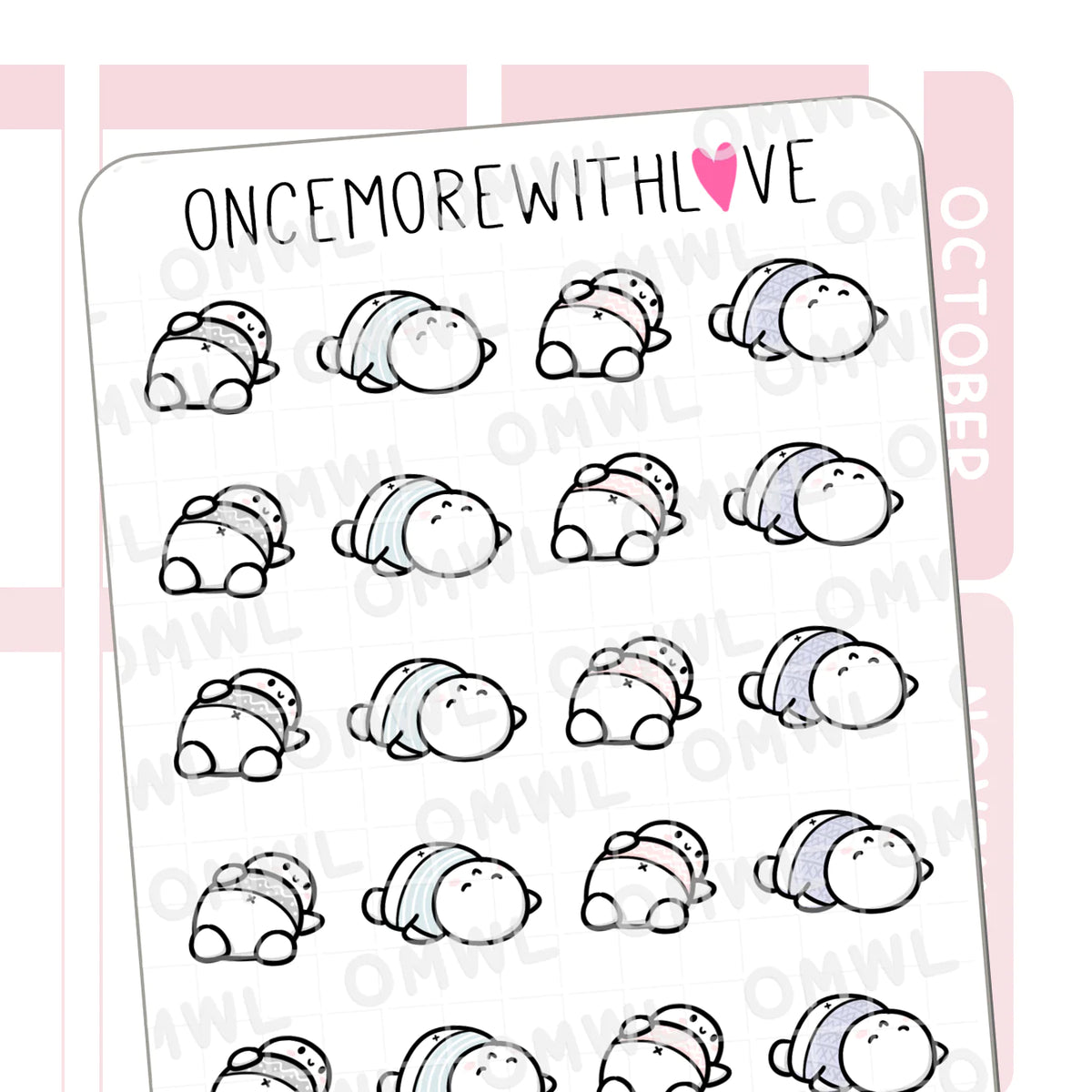 Sticker Sheets: Feeling Blobby – Favourite Things Collective