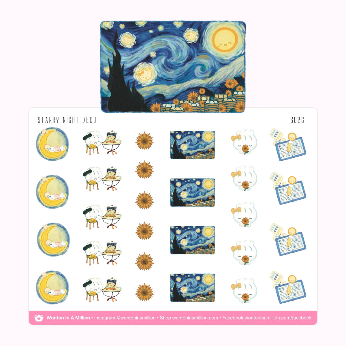 Sticker Sheets: Starry Night – Favourite Things Collective