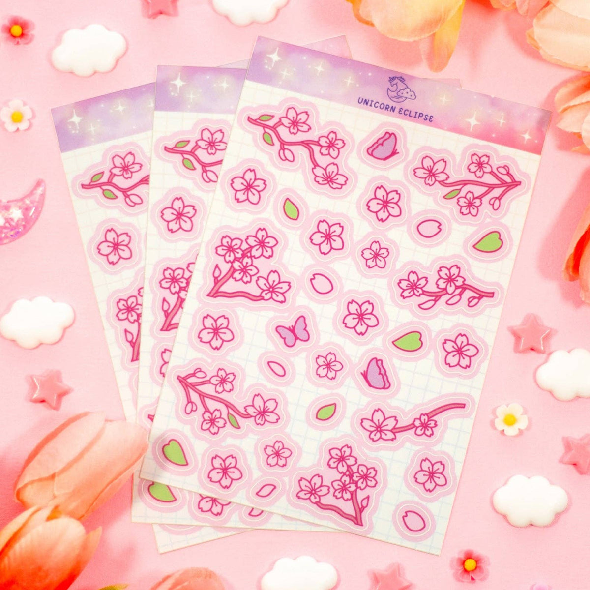 Sticker Sheets | Deco: Sakura – Favourite Things Collective