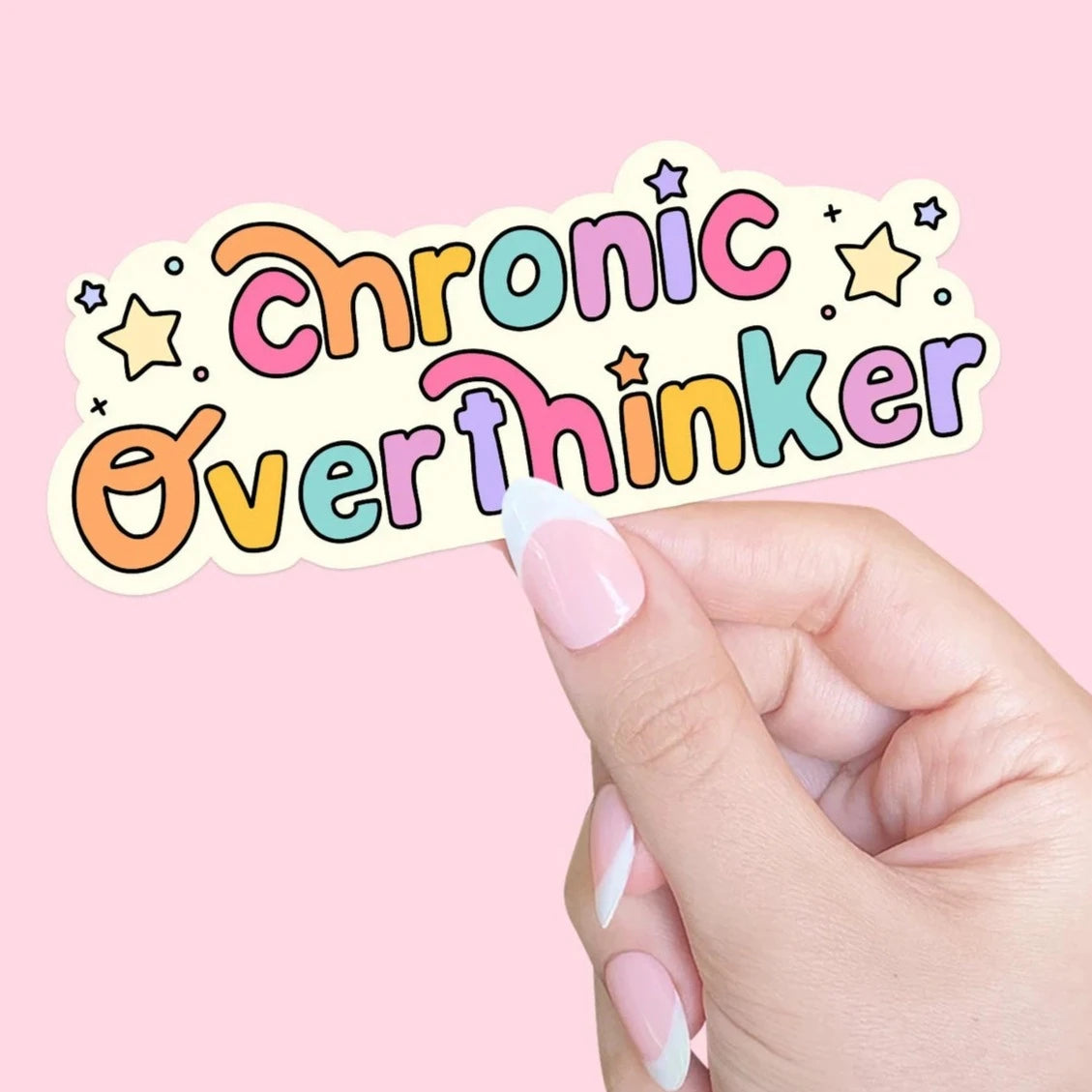 Sticker: Chronic Overthinker – Favourite Things Collective