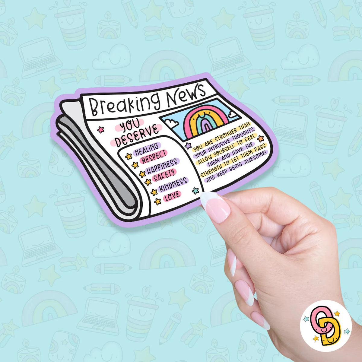 Sticker: Breaking News – Favourite Things Collective