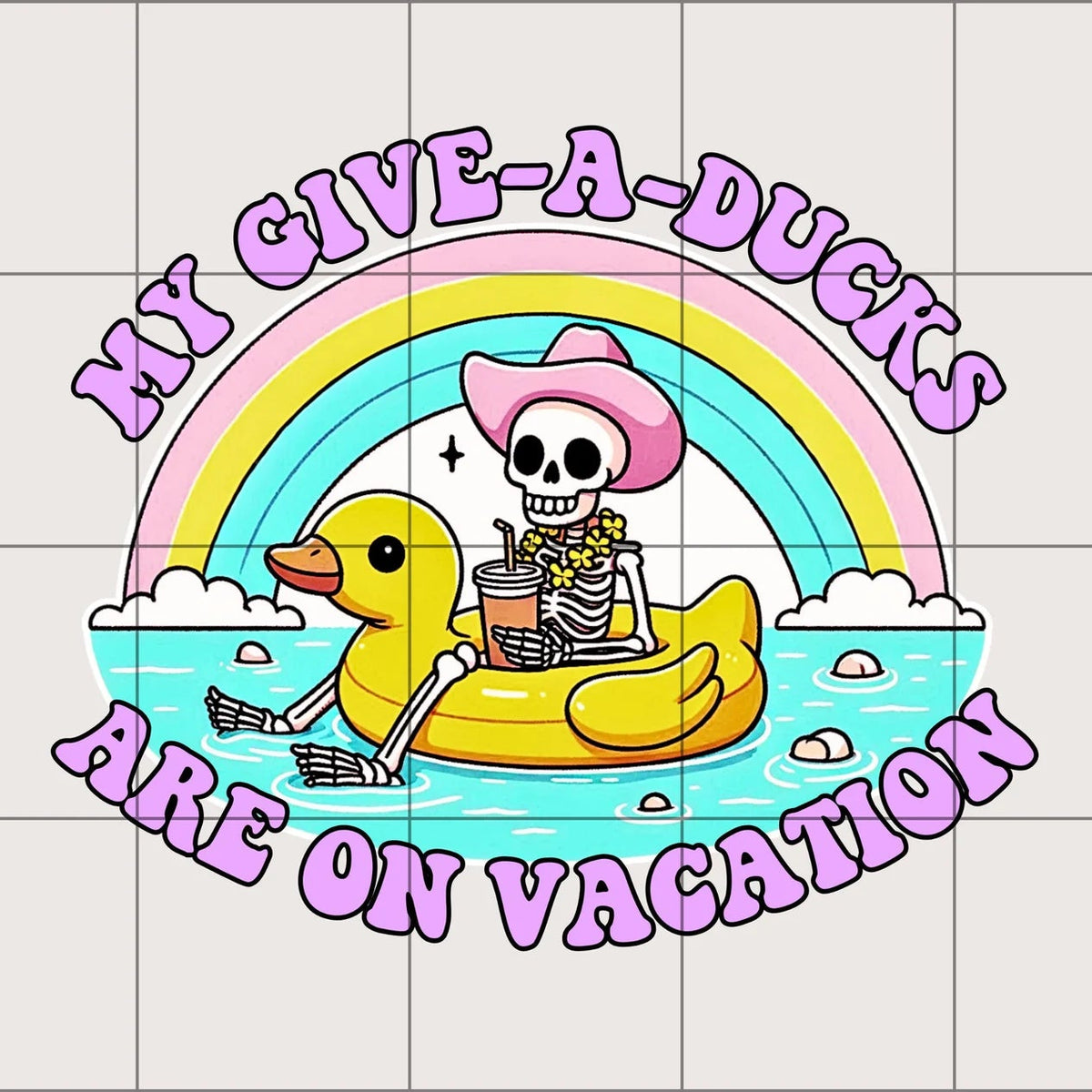 Sticker: Give a Ducks – Favourite Things Collective