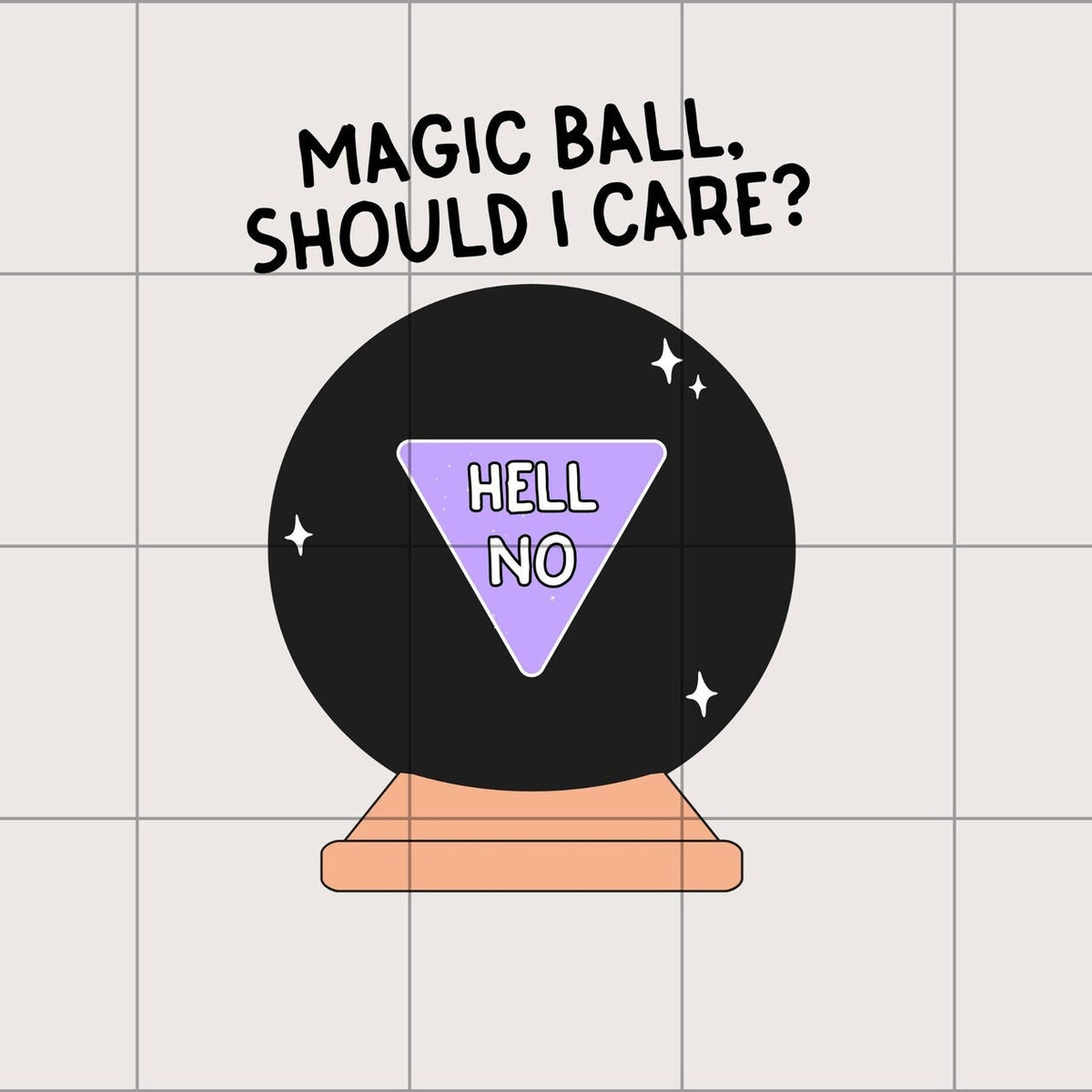Sticker: Magic Ball – Favourite Things Collective