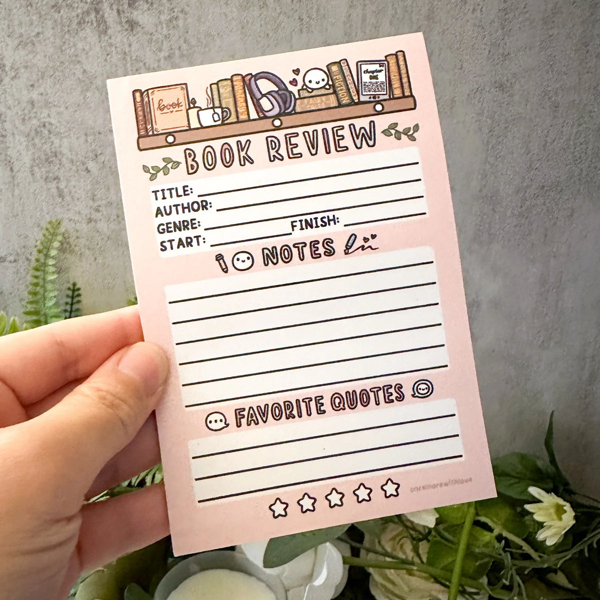 Notepad: Book Review | Sticky Pages – Favourite Things Collective