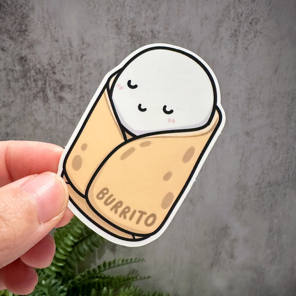 Vinyl Sticker: Burrito – Favourite Things Collective