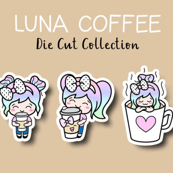 Sticker: Luna | Coffee Collection – Favourite Things Collective