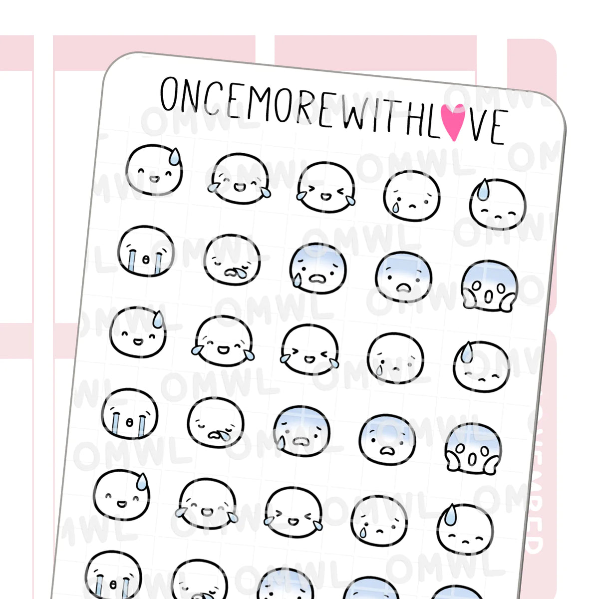 Sticker Sheets: Munchkin Emojis | Pt. 2 – Favourite Things Collective